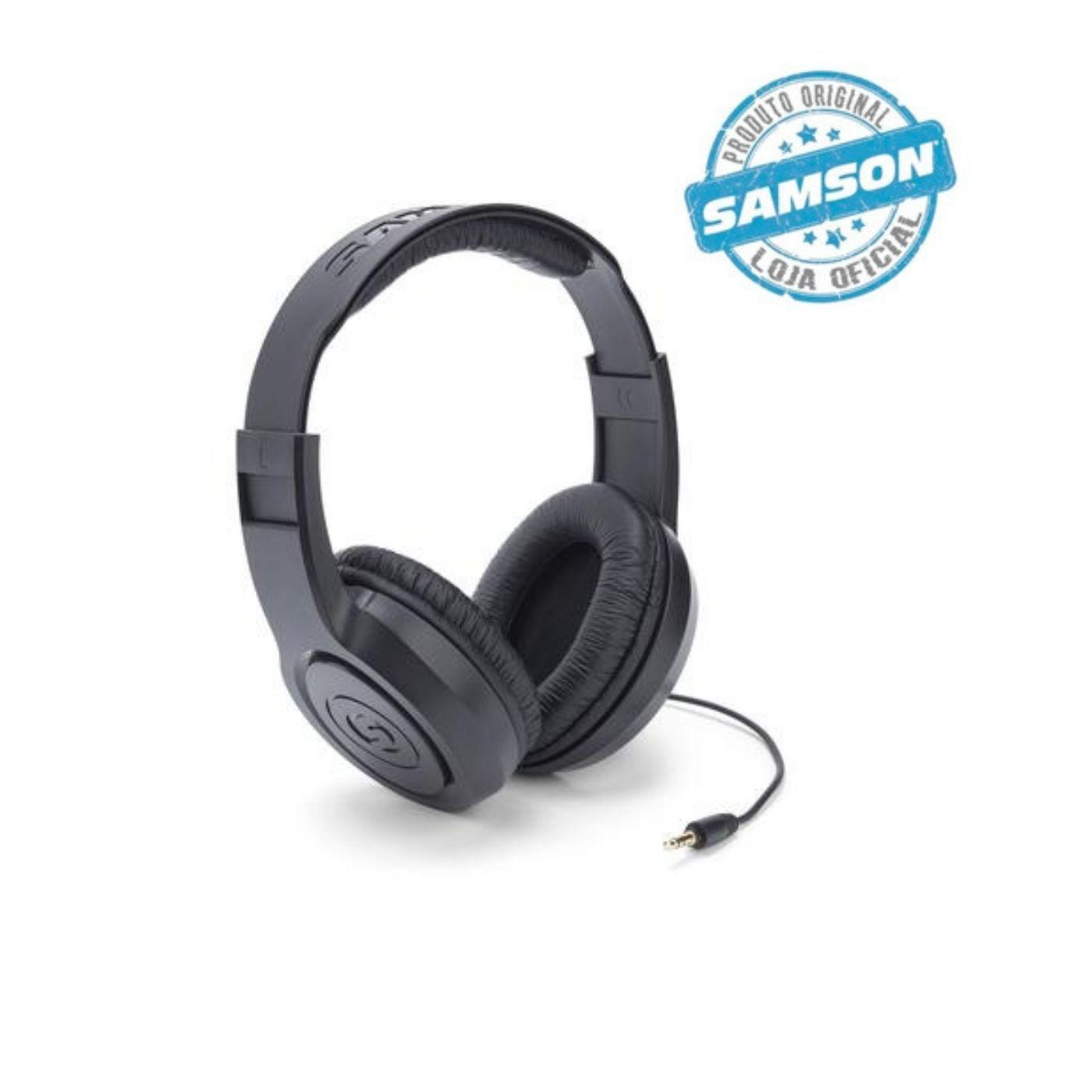 Fone de Ouvido Samson SR350 Over-Ear - Fone de Ouvido com Fio ...