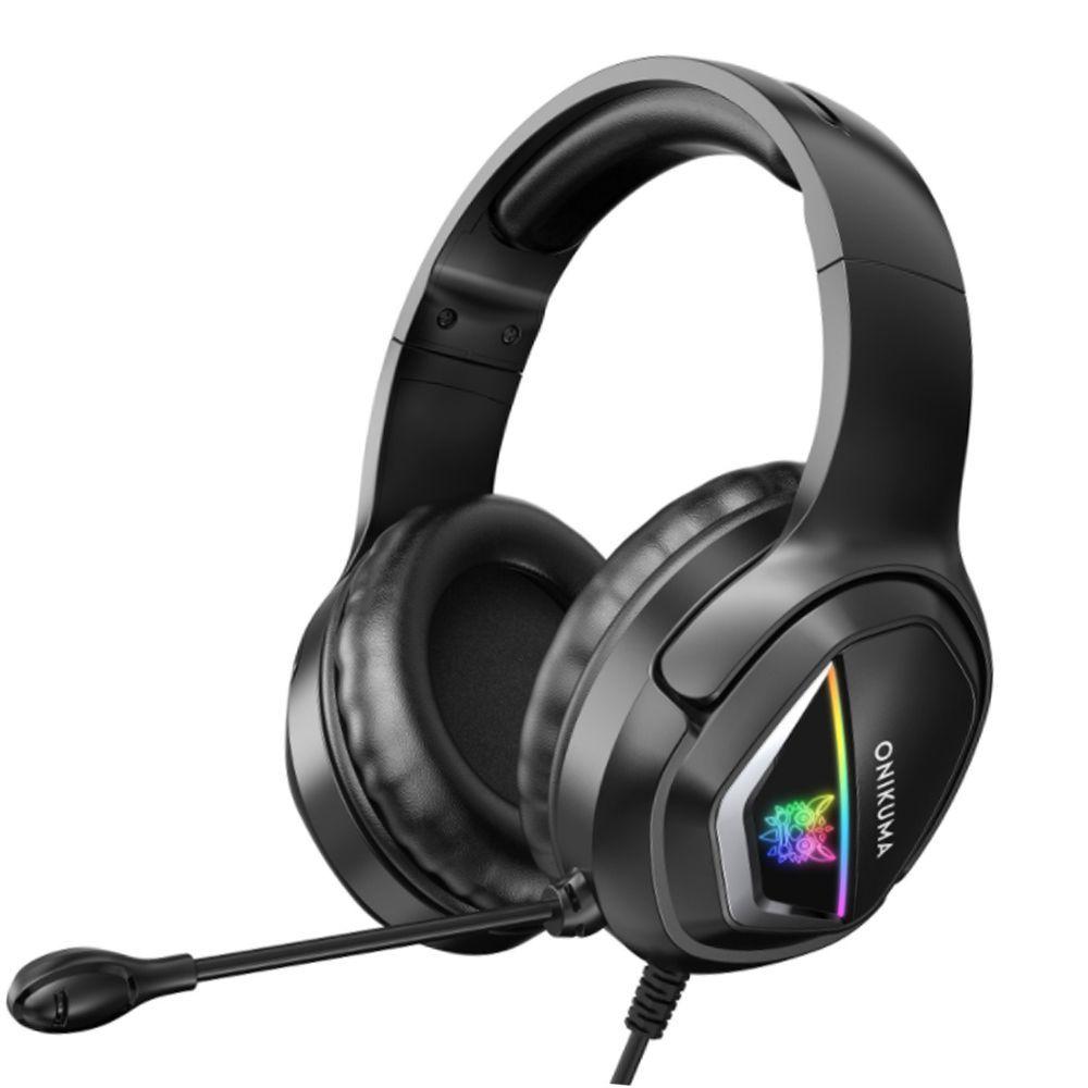 Fone Headset Gamer Onikuma X4 Profissional Led Rgb Preto - Headset ...
