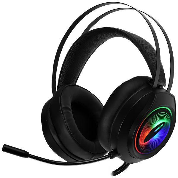 Fone Headset Gaming MOXOM MX-EP21 GM com Microfone e Iluminação RGB ...