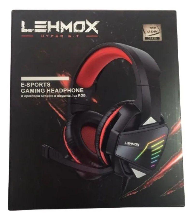 Fone ouvido headphone gamer hyper led usb p2 gt-f10 lehmox - Headphone ...