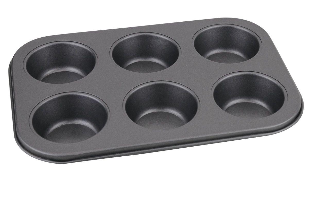 Forma Cupcake Antiaderente 6 Cav Muffin Petit Gateau Bolo - Yangzi ...