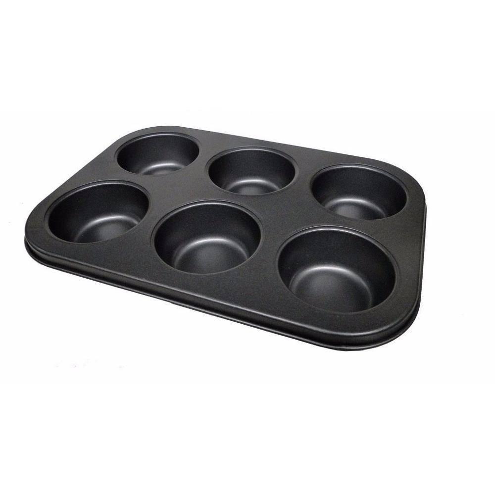 Forma Cupcake Antiaderente 6 Cavidades Muffin Pao De Queijo - Yazi ...