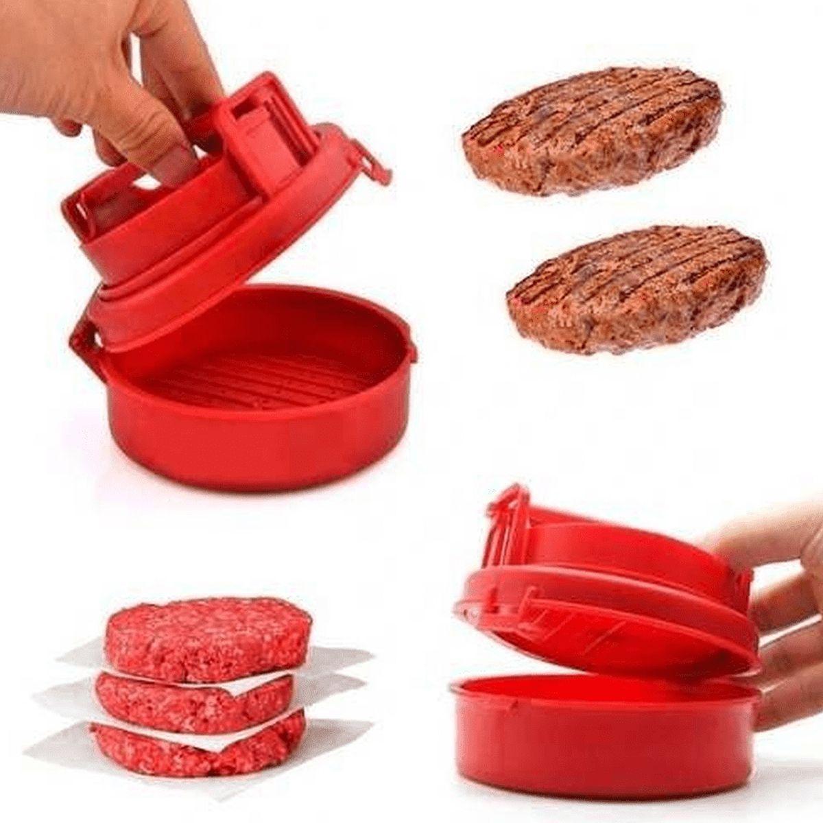 Forma Modeladora De Hambúrguer Gourmet Recheado - Fratelli - Acessórios ...