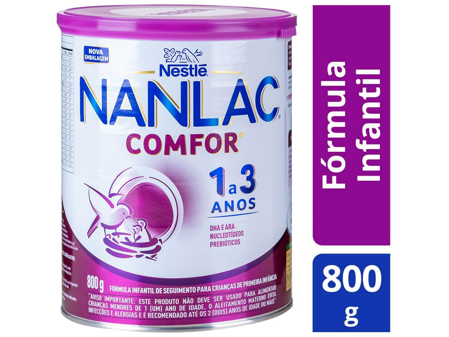 Fórmula Infantil Nestlé Leite NANLAC Comfor 800g