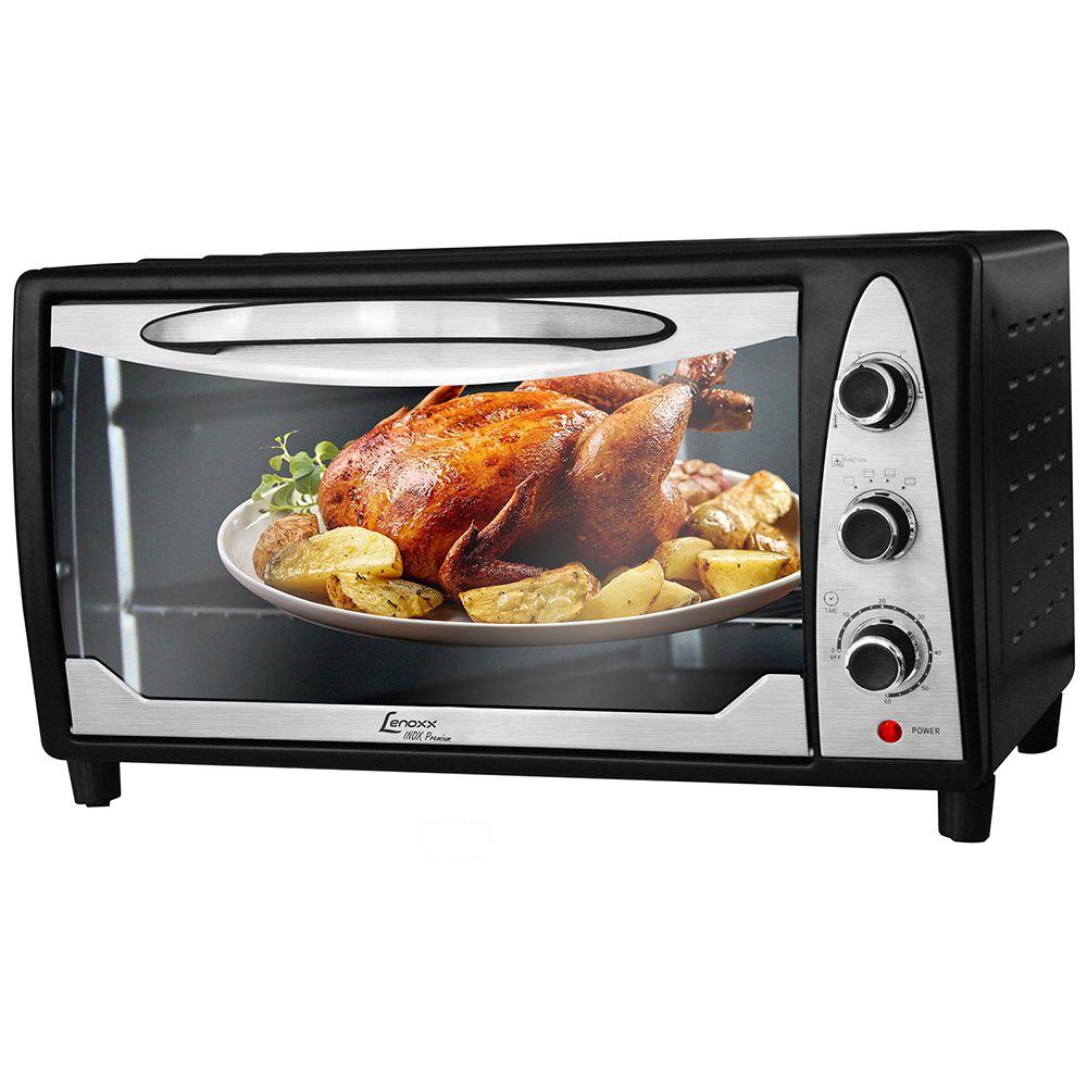 Forno Elétrico 45 Litros Lenoxx Inox Premium PFO303 110V - Forno ...