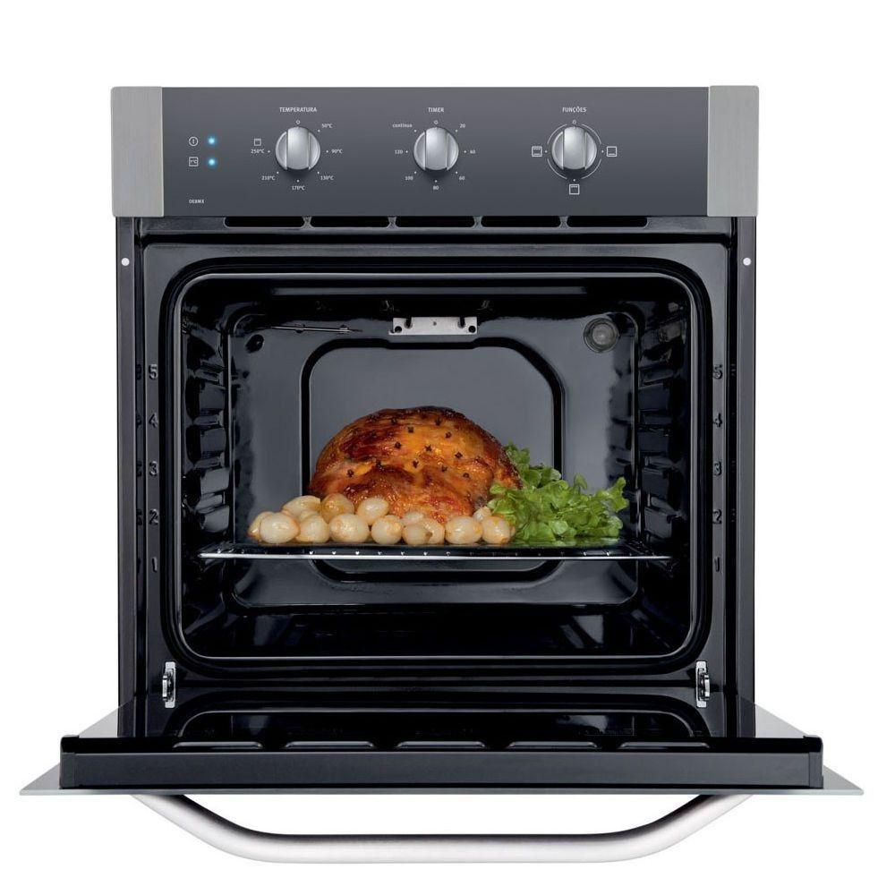 Forno Elétrico de Embutir Electrolux 80 Litros Vidro Inox 220v - Forno ...