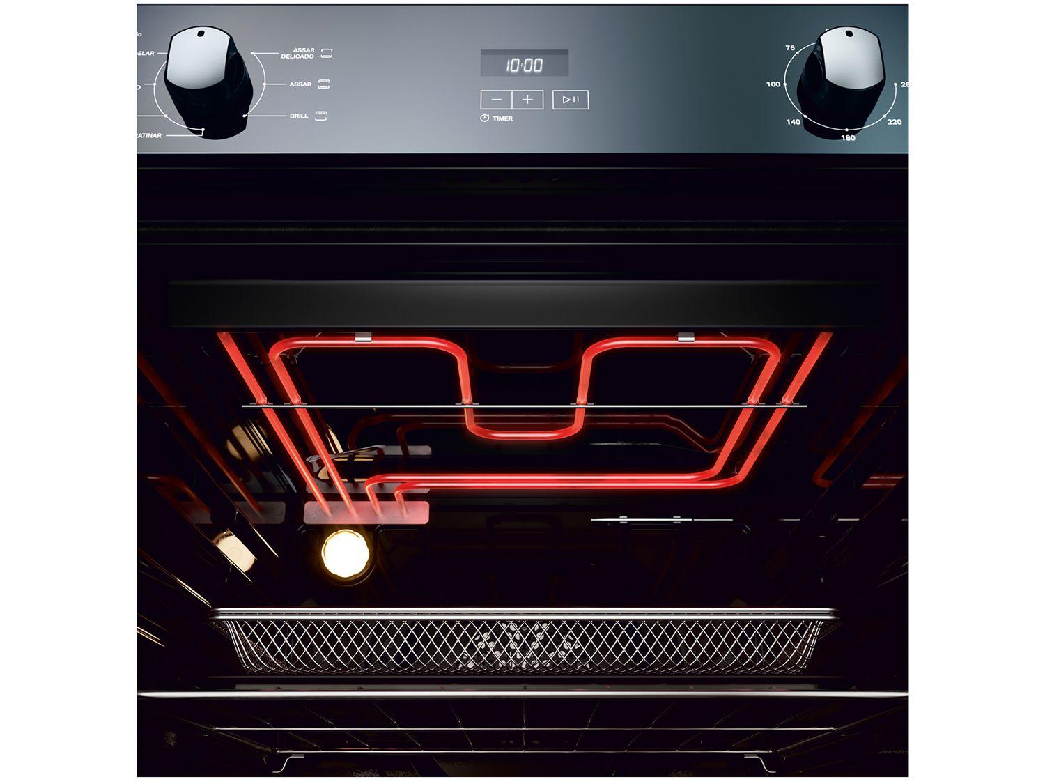 Forno Elétrico de Embutir Função Air Fryer Brastemp 84L BOF84ARBNA