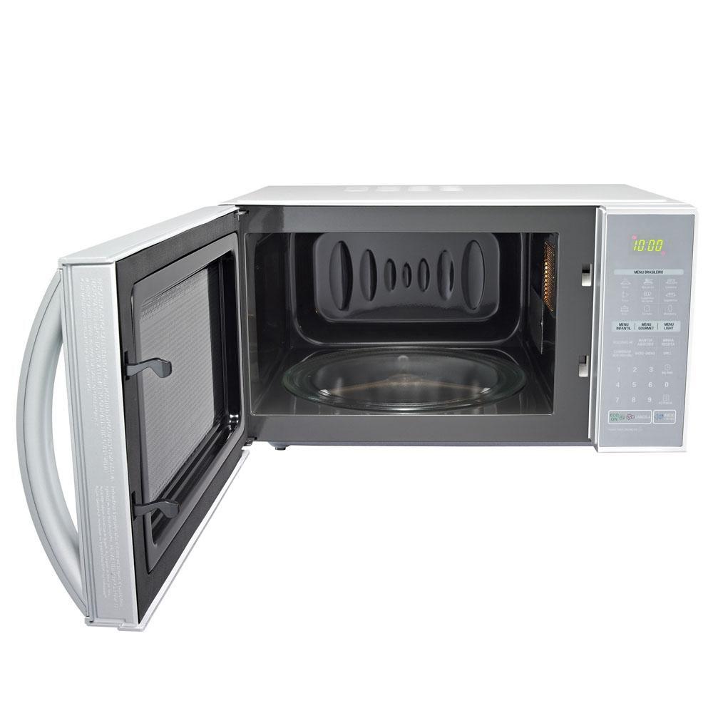 Forno Micro-ondas LG Grill Easy Clean MH7053R Espelhado, 30L - 110V ...
