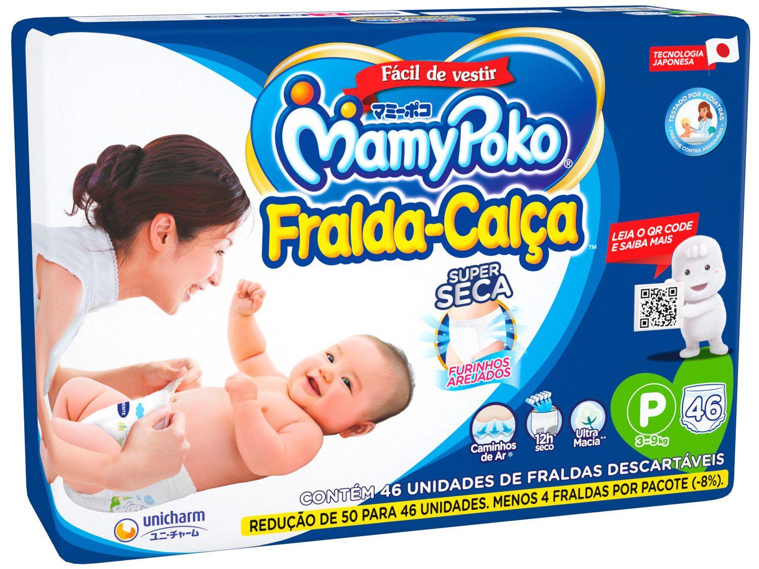 Fralda Calça MamyPoko Jumbo Tam. P