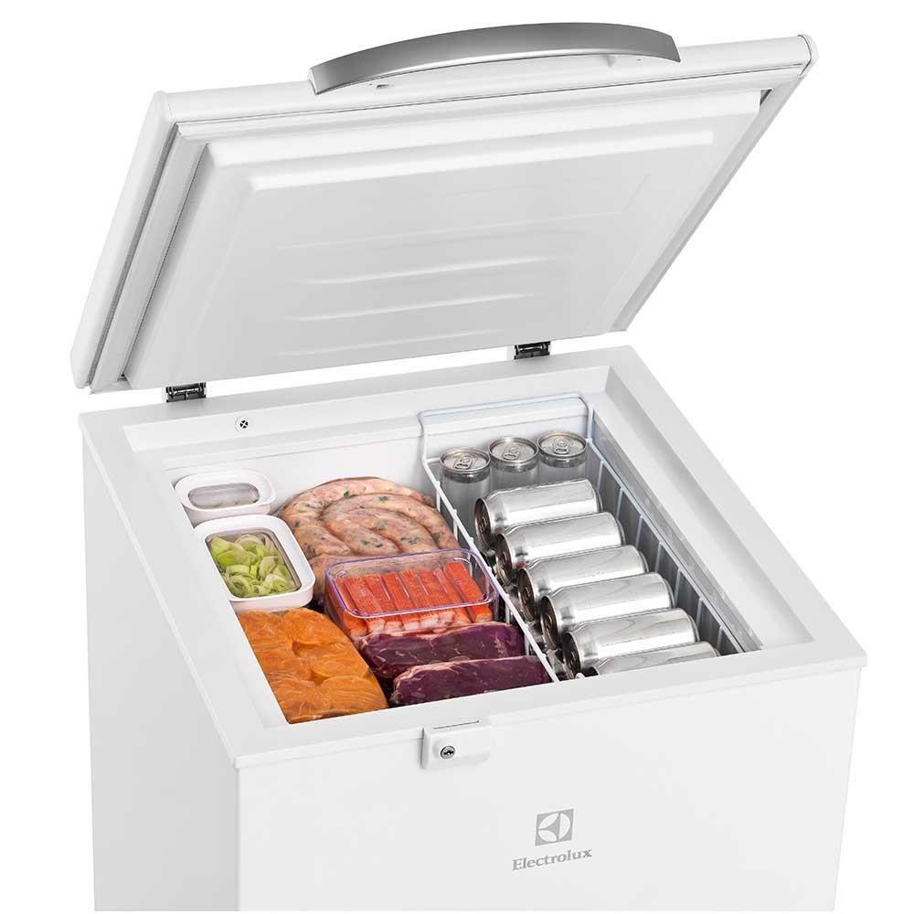 Freezer e Refrigerador Horizontal (Dupla Ação) 1 Tampa 149 Litros H162 ...