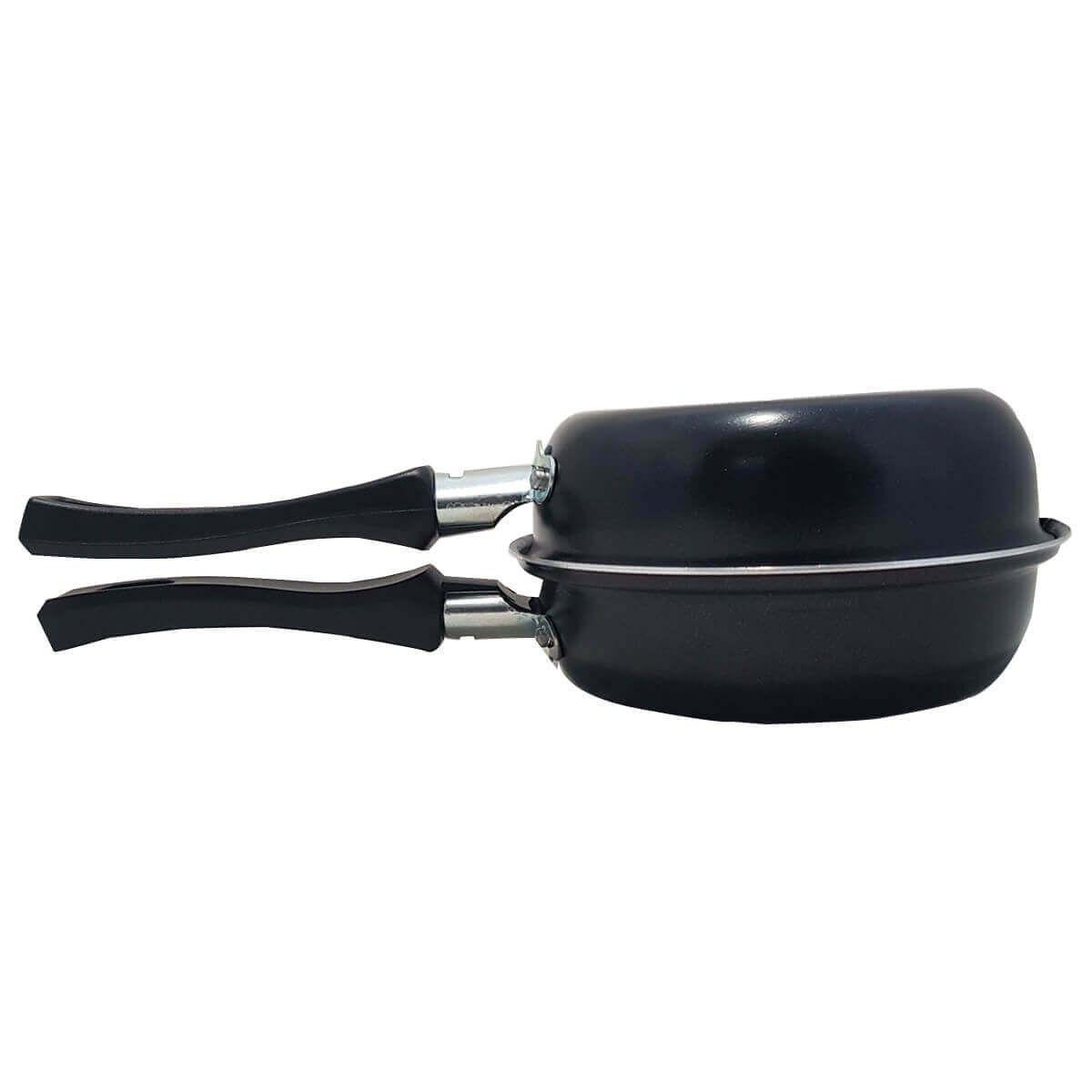 Frigideira Dupla Antiaderente Hamburgueira E Omeleteira - Multiflon ...