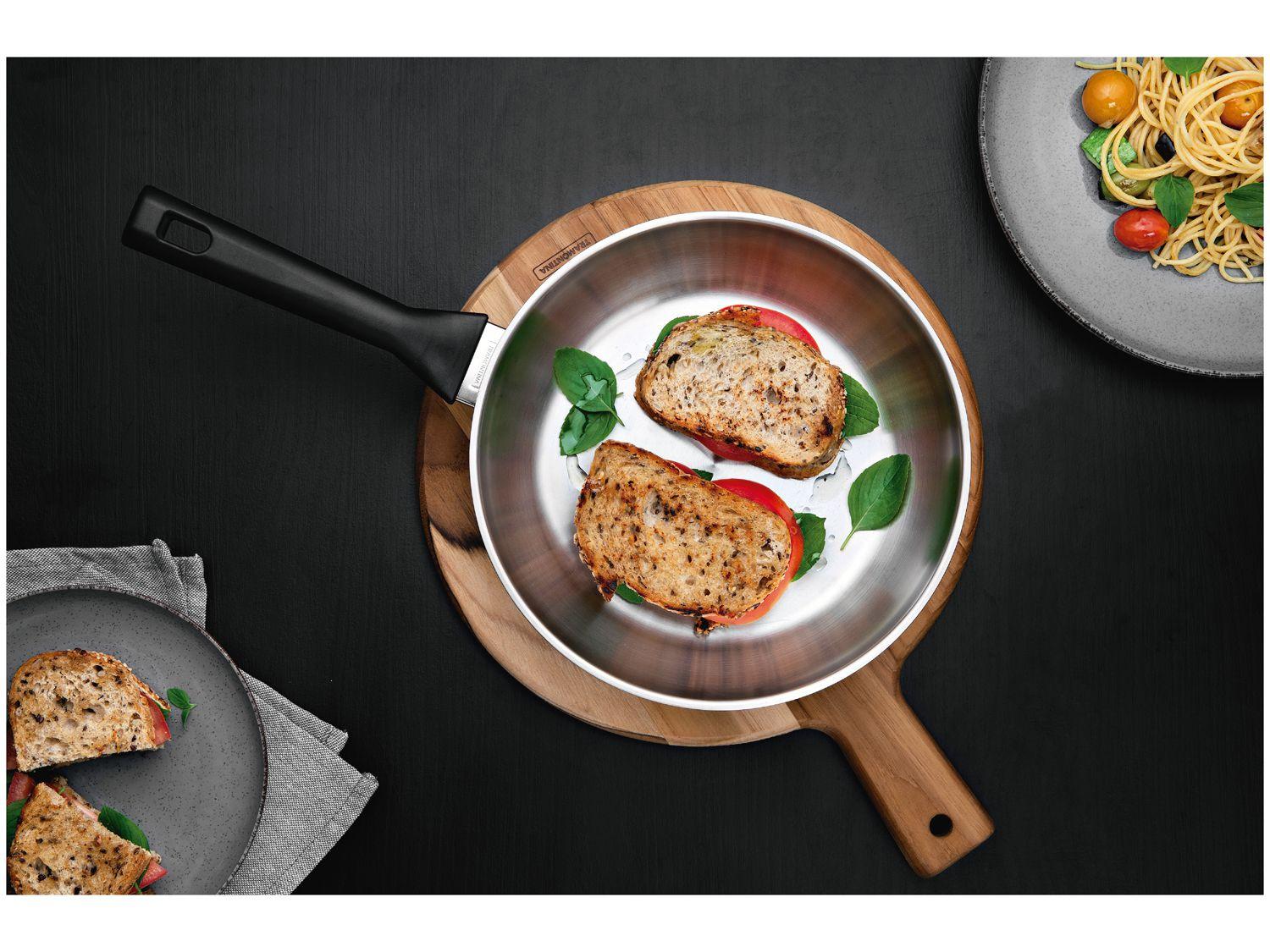 Frigideira Tramontina Inox Fundo Triplo Brava 24cm