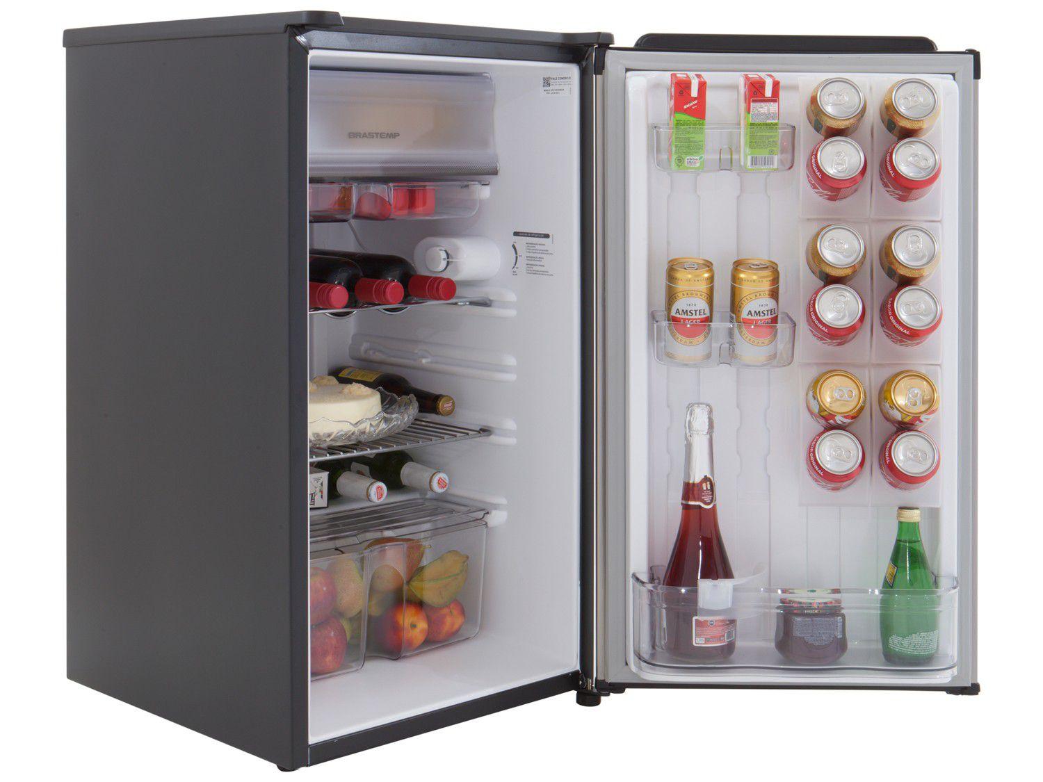 Frigobar Brastemp 120L Inox - BRC12 - Frigobar - Magazine Luiza