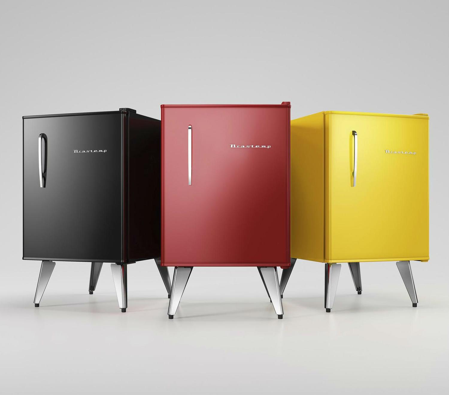 Frigobar Brastemp Retro 76 litros Preto - Frigobar - Magazine Luiza