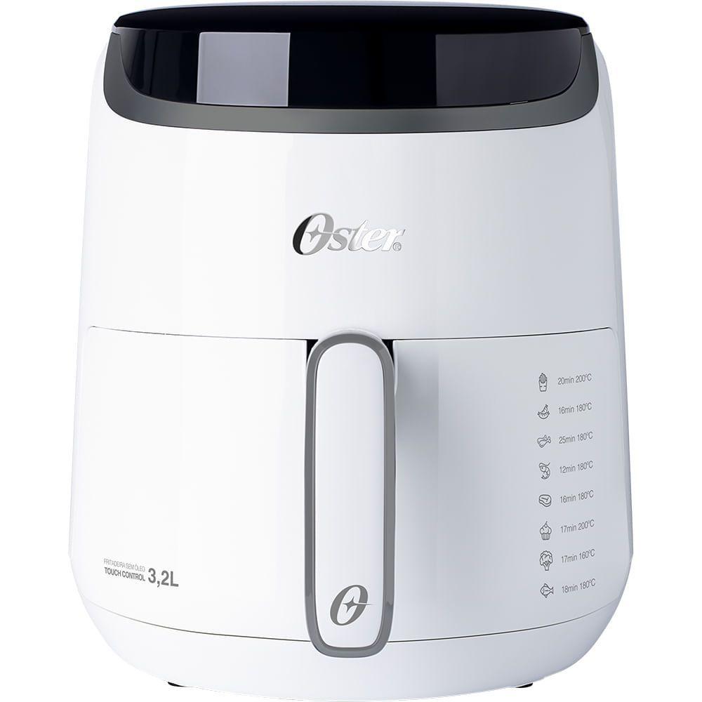 Fritadeira Digital Fryer 3,2L Oster com Painel Touch - Fritadeira sem Óleo / Air Fryer ...