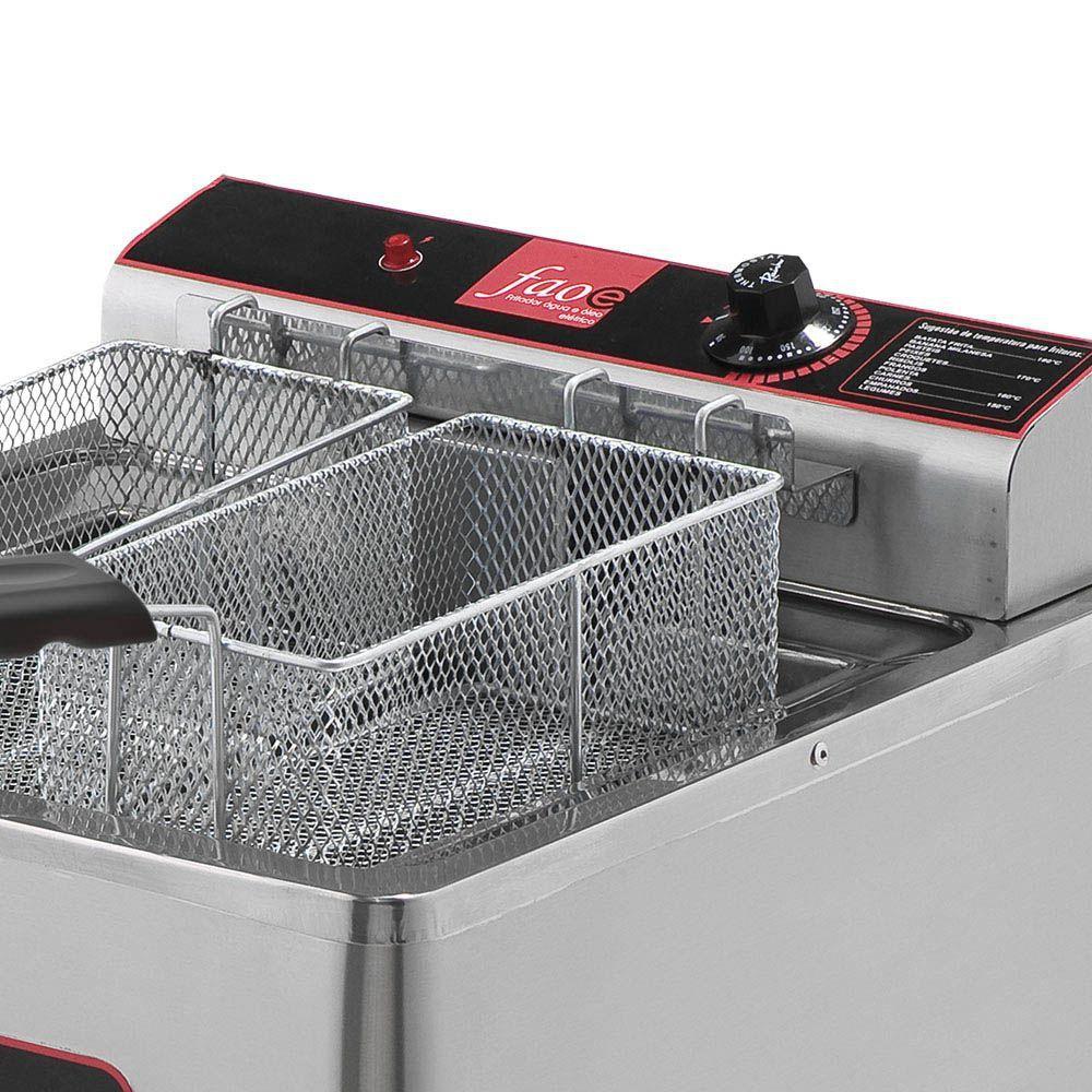 Fritadeira elétrica água e óleo metalcubas 18 litros gfao18m 220v ...