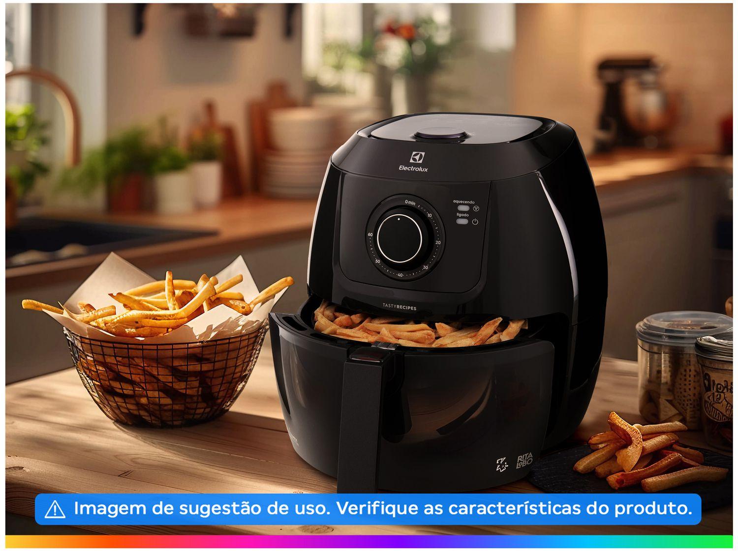 Fritadeira Elétrica sem Óleo/Air Fryer Electrolux Family Efficient ...