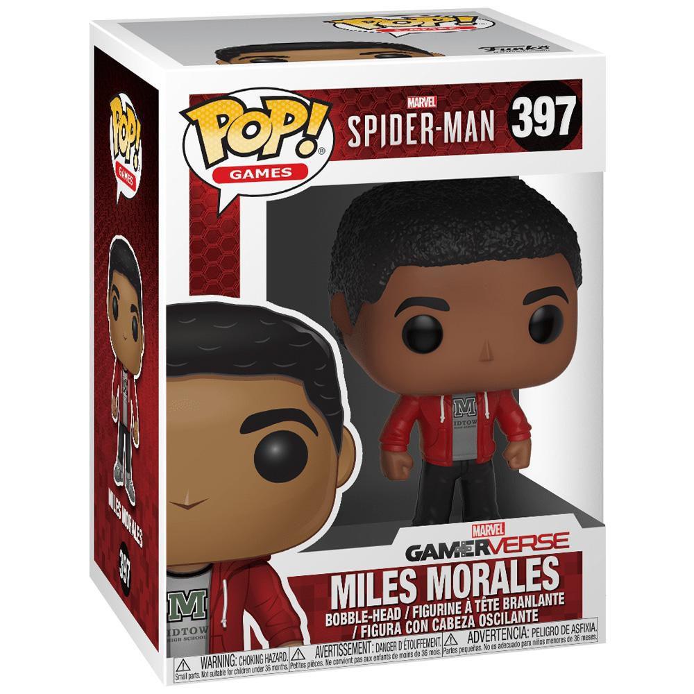 Funko Pop Marcel - Spider-Man Miles Morales 397 - Funko - Magazine Luiza