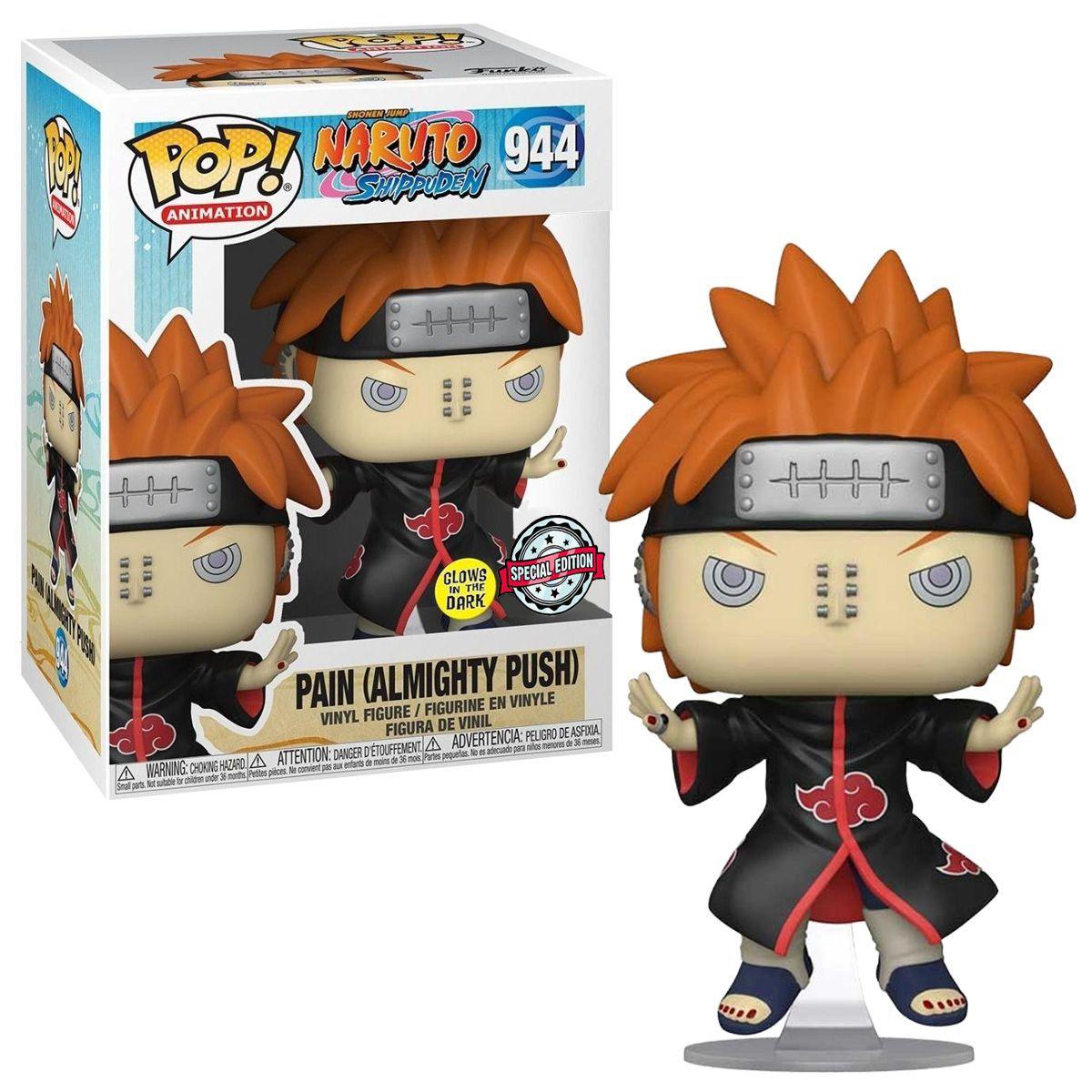 Funko POP! Pain Almighty Push - Naruto Shippuden 944 Exclusivo - Funko ...