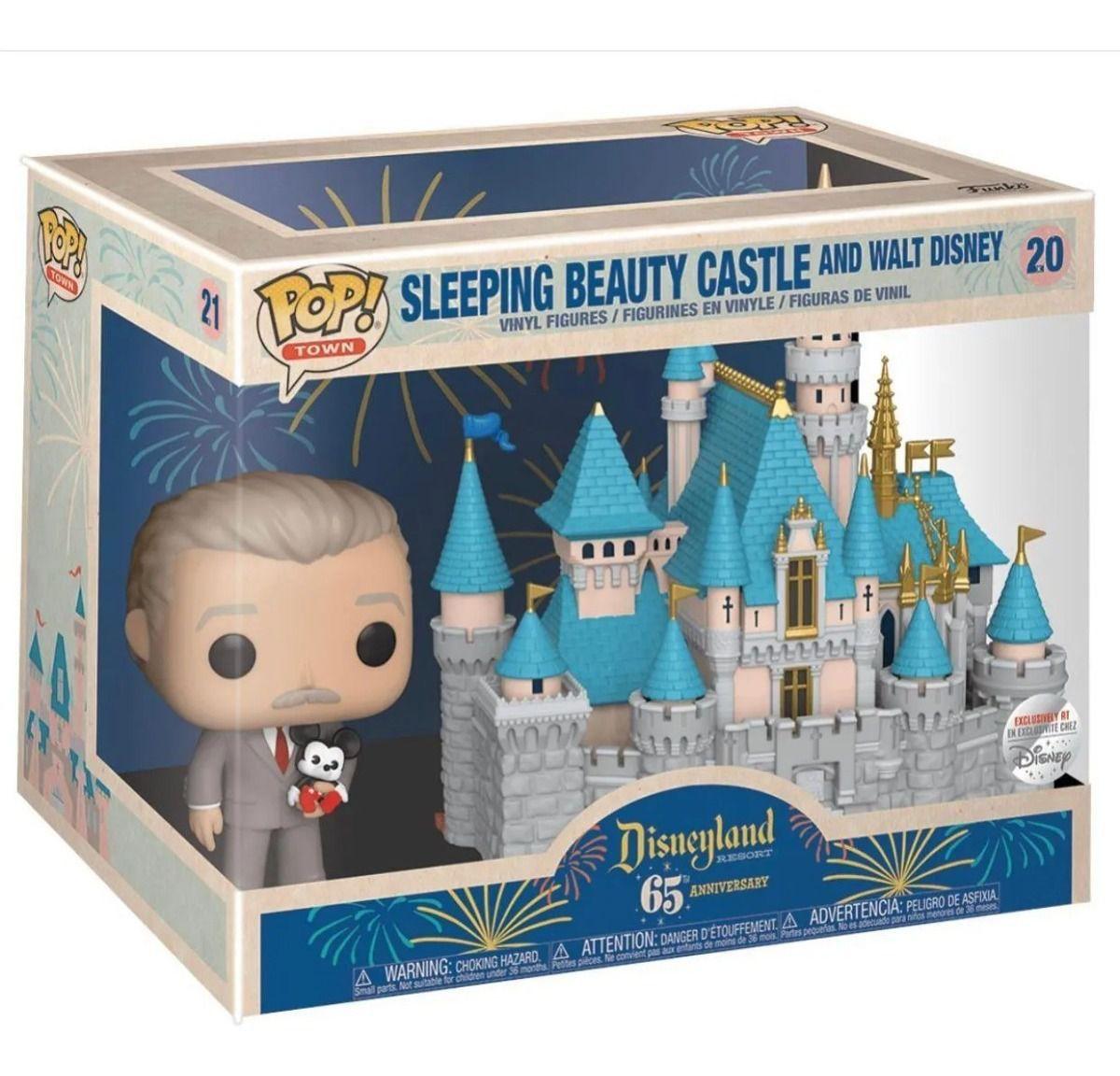 Funko Pop Sleeping Beauty Castle And Walt Disney 20 - Funko - Magazine ...