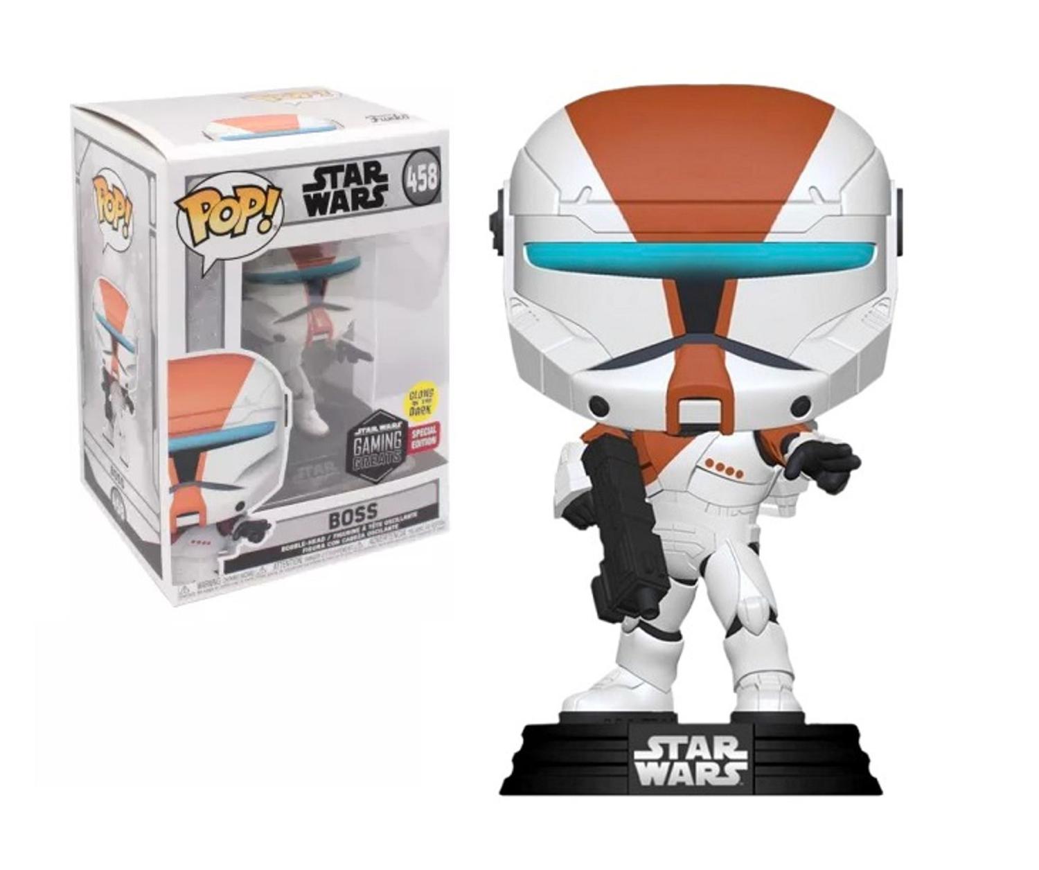 Funko Pop Star Wars Gaming Greats Boss 458 Exclusivo - Funko - Magazine ...
