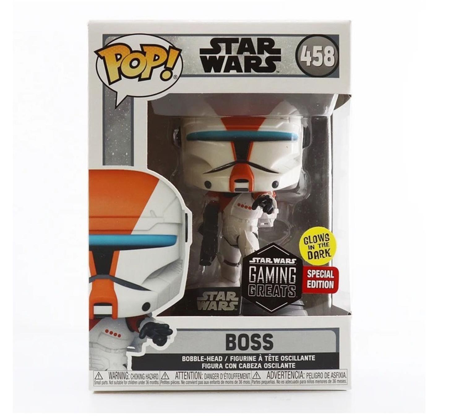 Funko Pop Star Wars Gaming Greats Boss 458 Exclusivo - Funko - Magazine ...