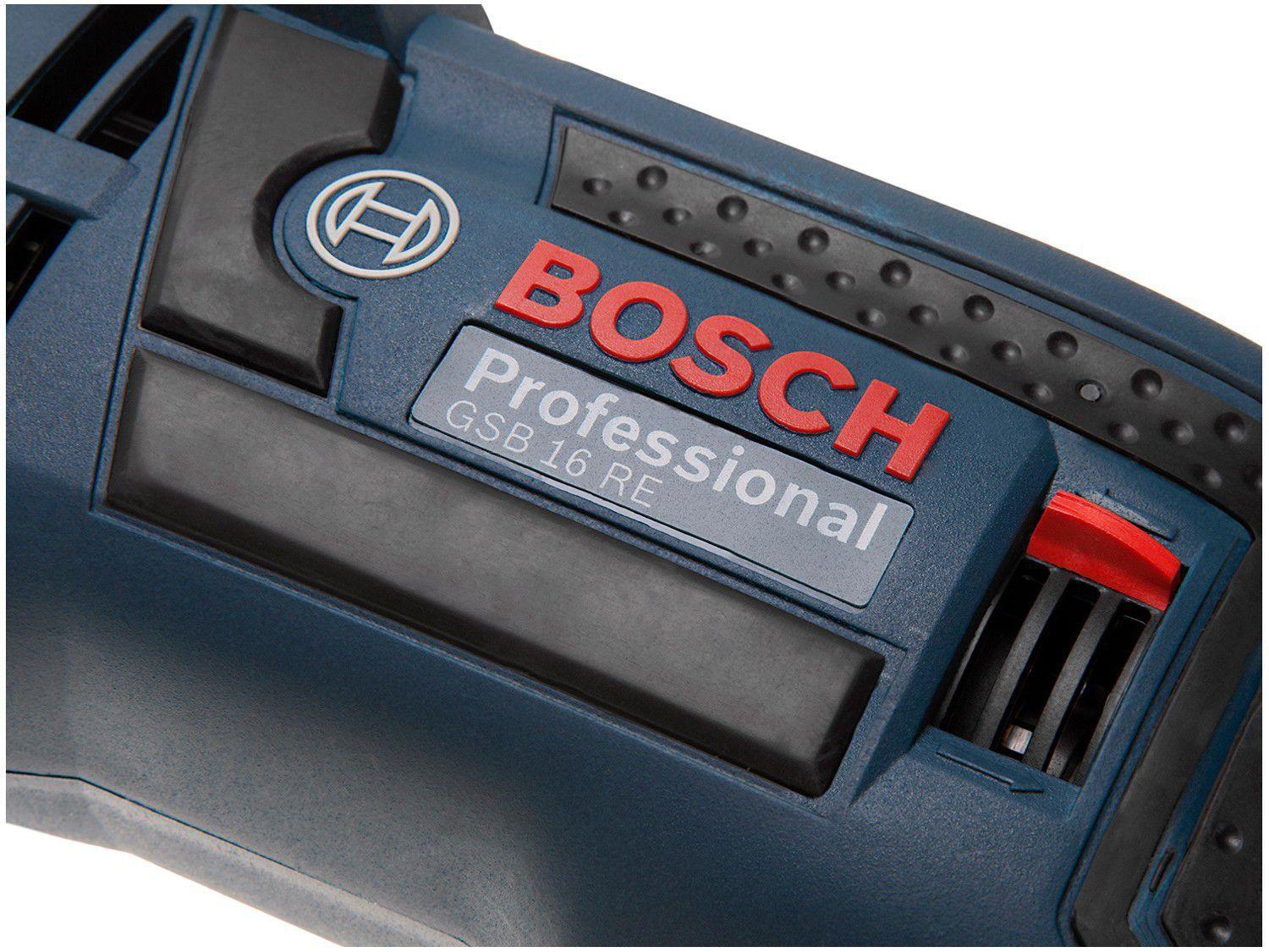 Furadeira de Impacto Bosch 750W Velocidade - Variável 1/2” com Maleta ...