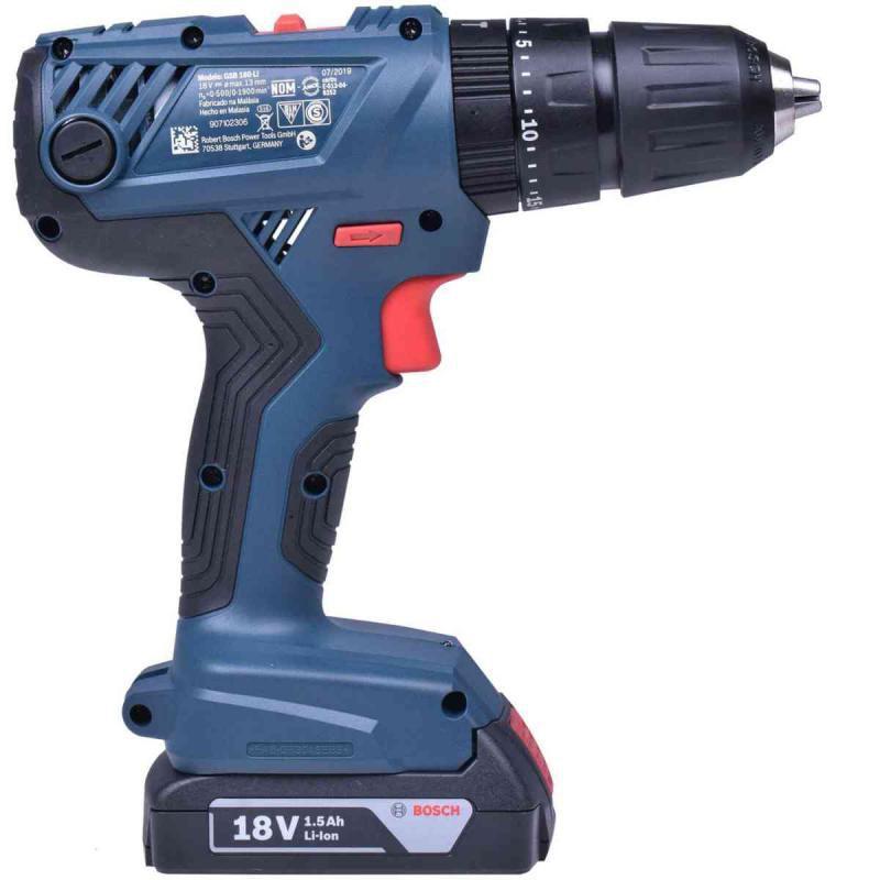Furadeira E Parafusadeira De Impacto à Bateria 18v Gsb 180 Li Bosch