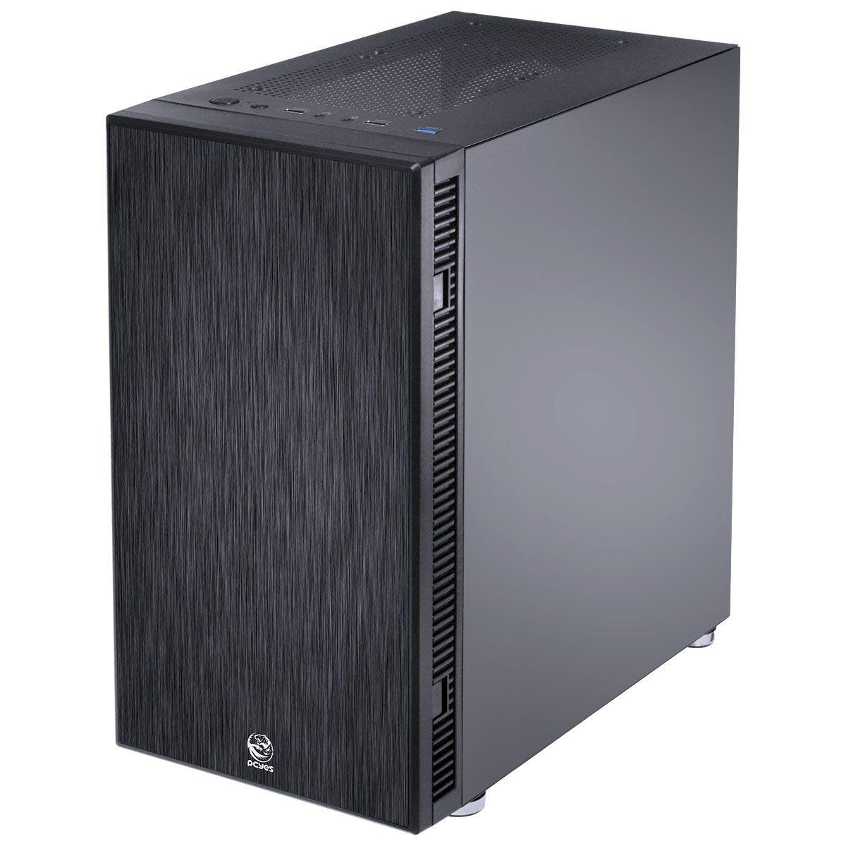 Gabinete gamer com fans rgb compacto mini micro atx vidro temperado psu cover - PCYES - Gabinete ...