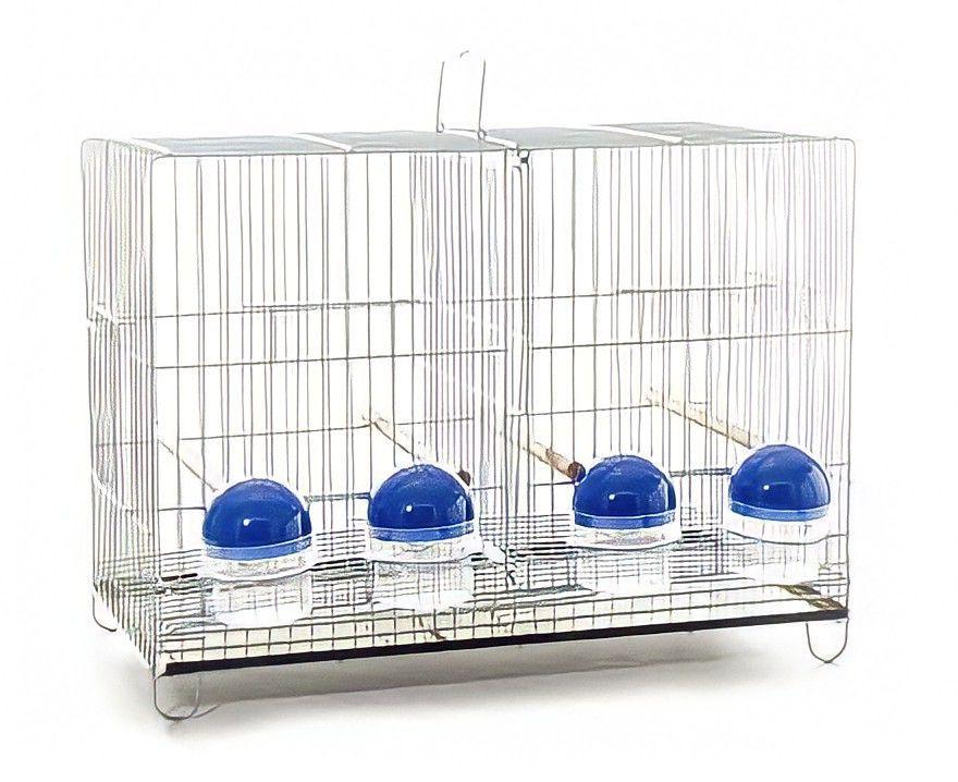 Gaiola Criadeira Canário com Divisória 4 Comedouros Epóxi - Gabrisa ...