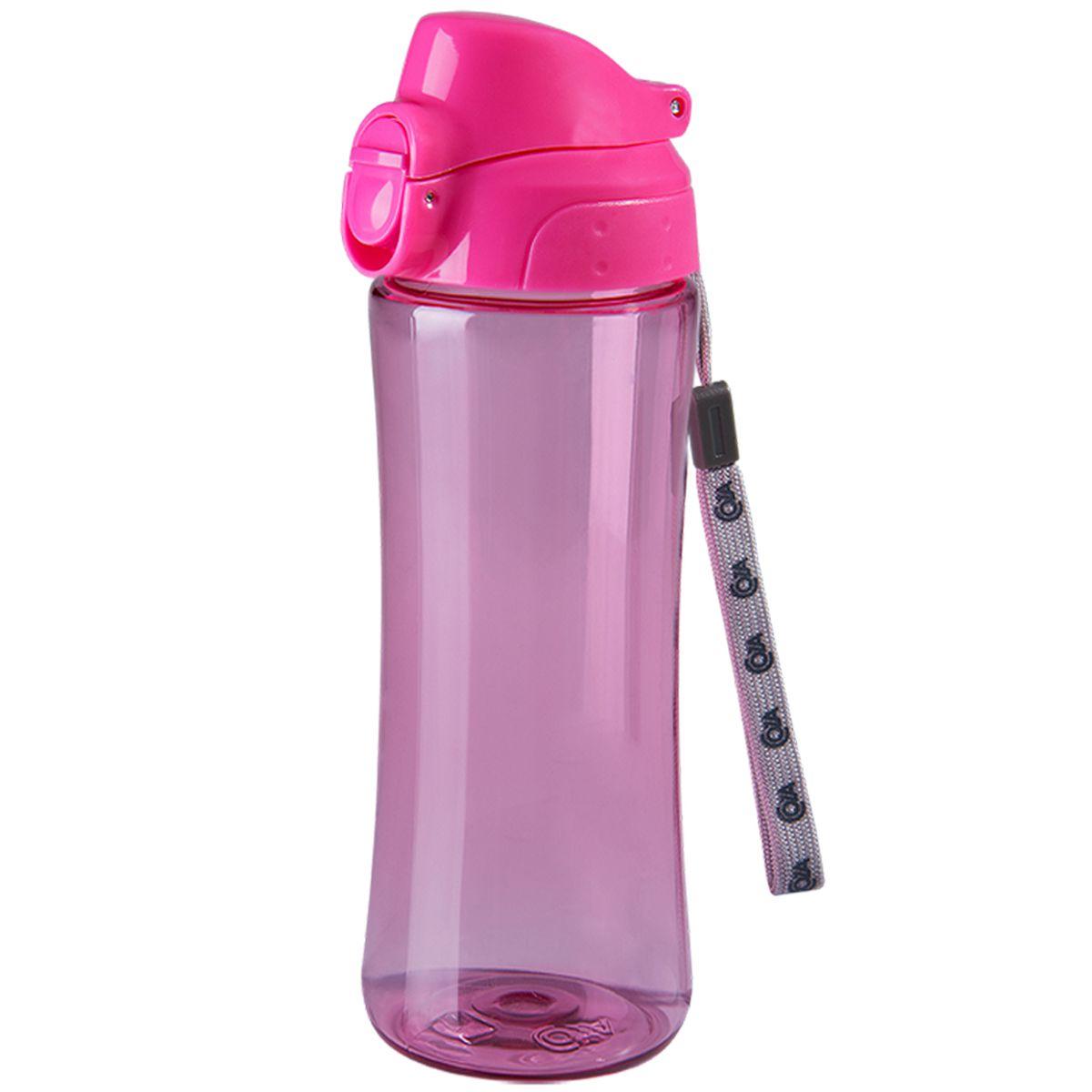 Garrafa Squeeze Color Plástico Para Água Academia 550ml Rosa - Coza ...