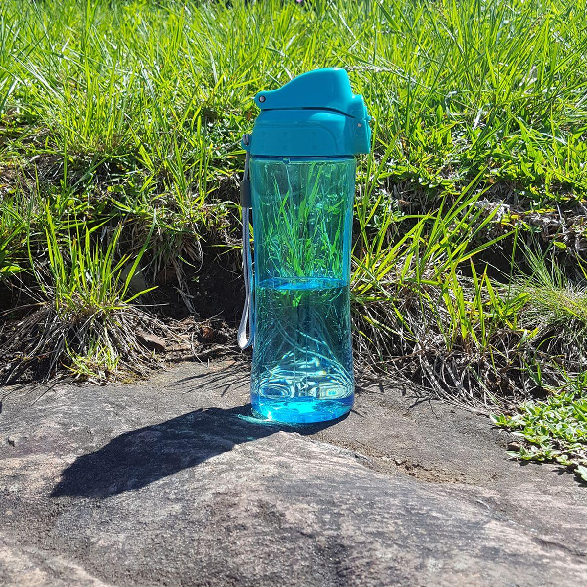 Garrafa Squeeze Color Plástico Para Água Academia 550ml Verde - Coza ...