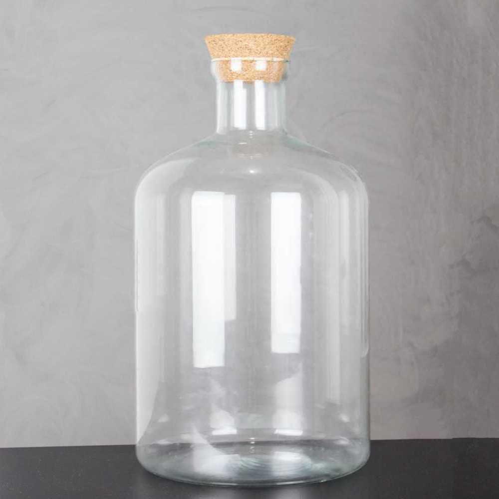 Garrafão Garrafa Grande De Vidro Porta Rolha 12 Litros - Imperial ...