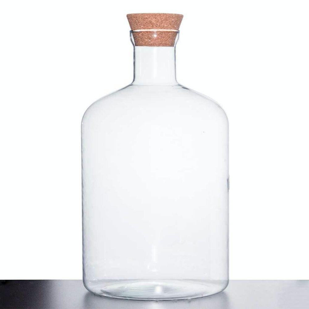 Garrafão Garrafa Grande De Vidro Porta Rolha 12 Litros - Imperial ...