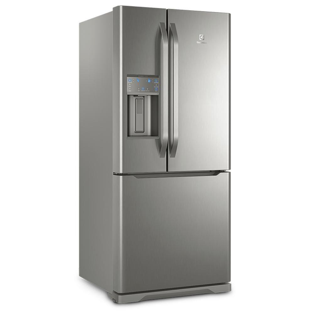 Geladeira Electrolux French Door Inverter Frost Free Inox 538L DM85X ...