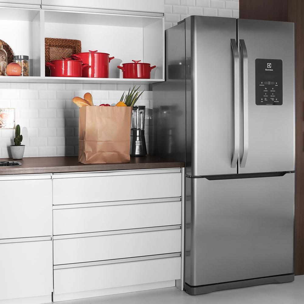 Geladeira Electrolux Multi Door Frost Free 579L DM84X Inox - Geladeira ...