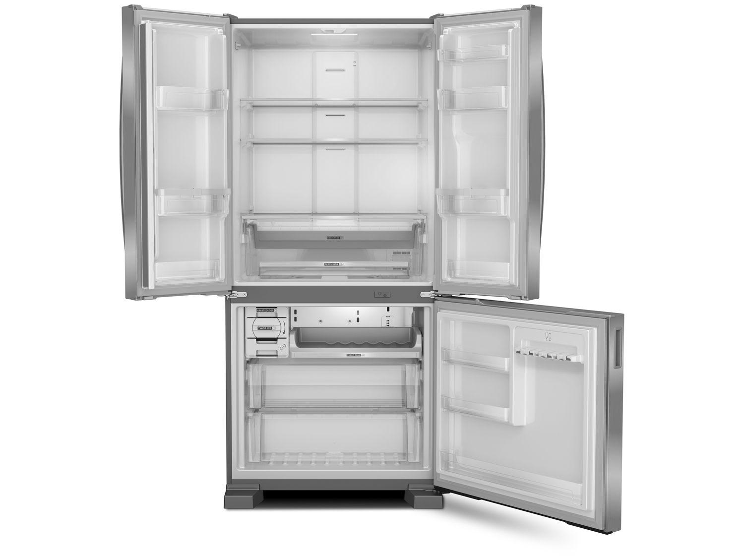 Geladeira/Refrigerador Brastemp Frost Free French Door Inox 554L BRO85AK Geladeira/Refrigerador Brastemp Frost Free French Door Inox 554L BRO85AK