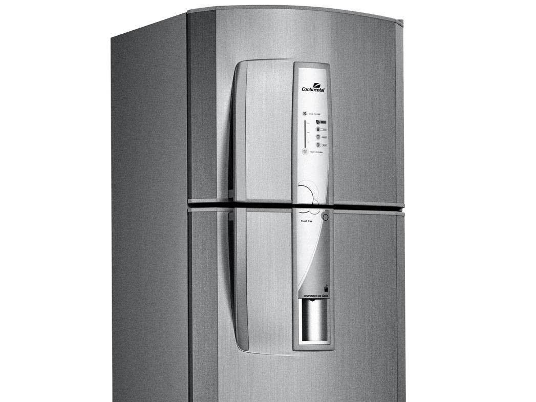 Geladeira/Refrigerador Continental Frost Free 445L - Duplex Inox ...
