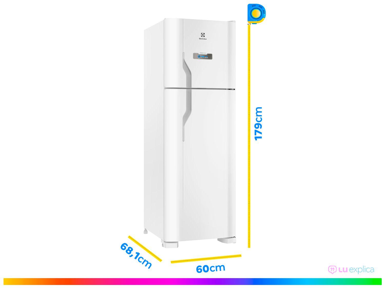 Geladeira/Refrigerador Electrolux Frost Free Duplex 371L DFN41 Branca