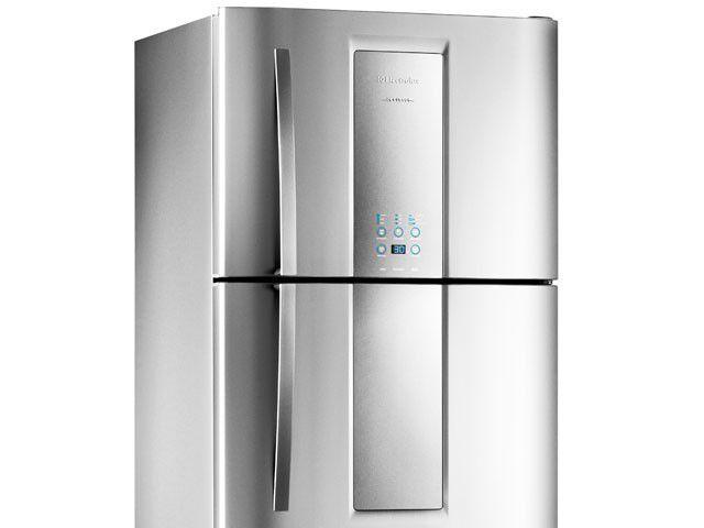 Geladeira/Refrigerador Electrolux Frost Free Inox - Duplex 553L Infinity Painel Touch DF80X 1 ...