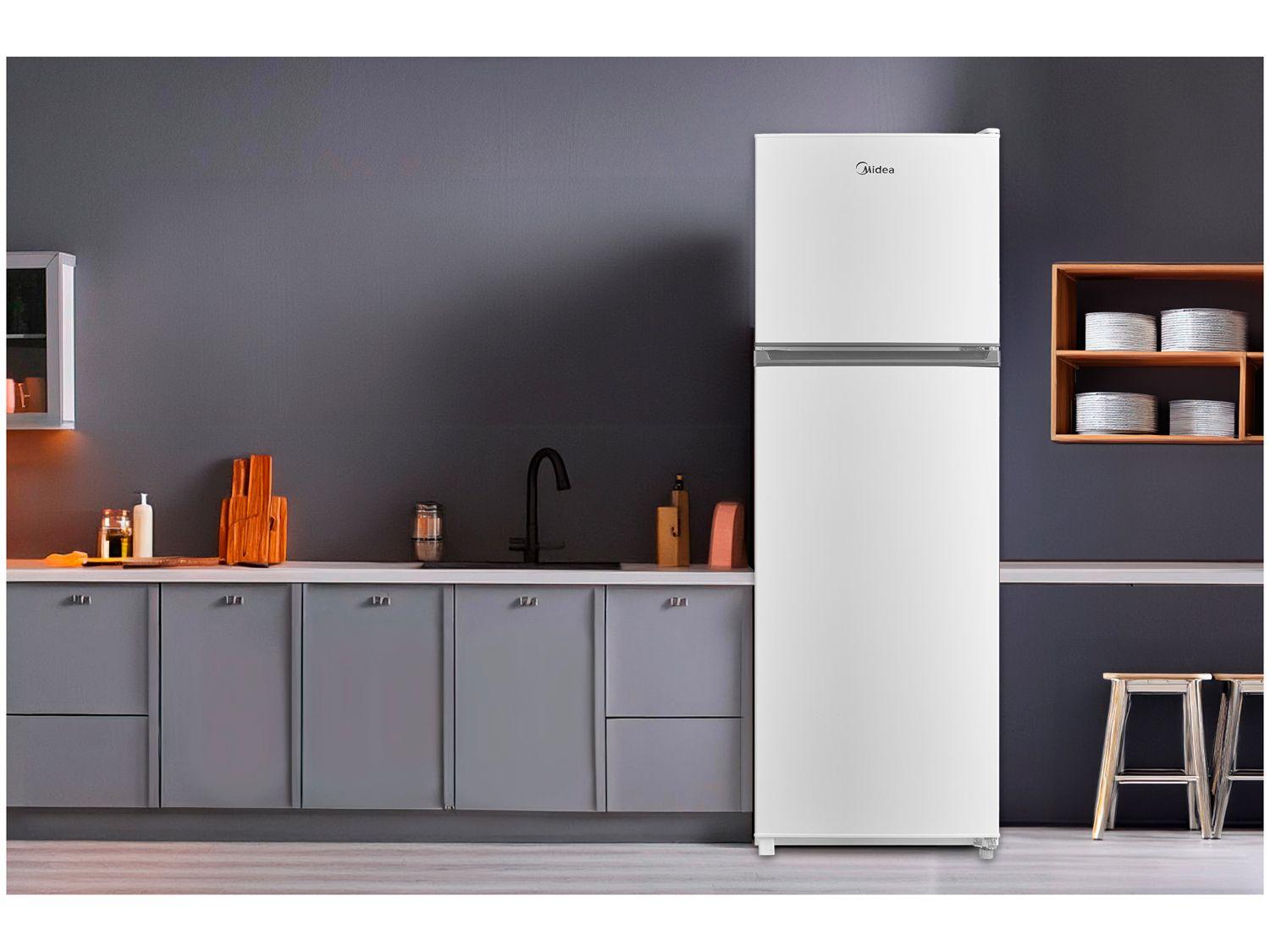 Geladeira/Refrigerador Midea Cycle Defrost Duplex Branco 294L MD-RT411