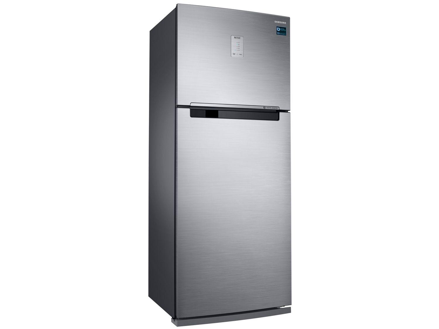 Geladeira/Refrigerador Samsung Frost Free Inverter Duplex Inox Look ...