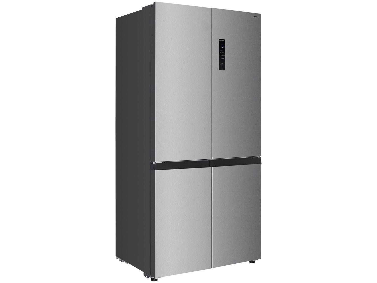 Geladeira/Refrigerador TCL Frost Free Inox French Door 589L Multidoor C589CDN1