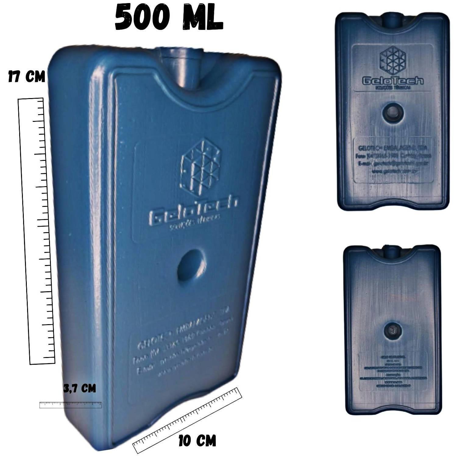 Gelo Artificial Rígido Reutilizável 500Ml Kit Com 06 Un - Gelotech ...