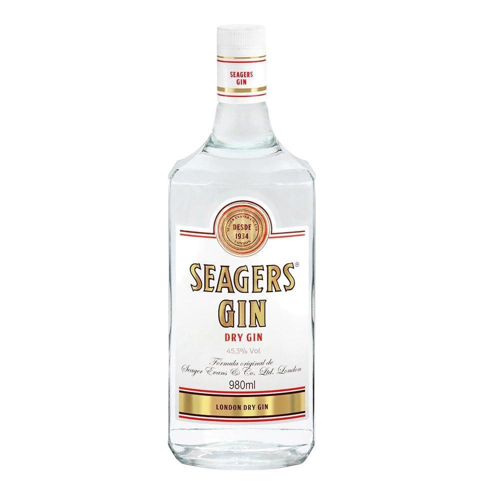 Gin Garrafa 980ml - Seagers - Efacil - Gin - Magazine Luiza