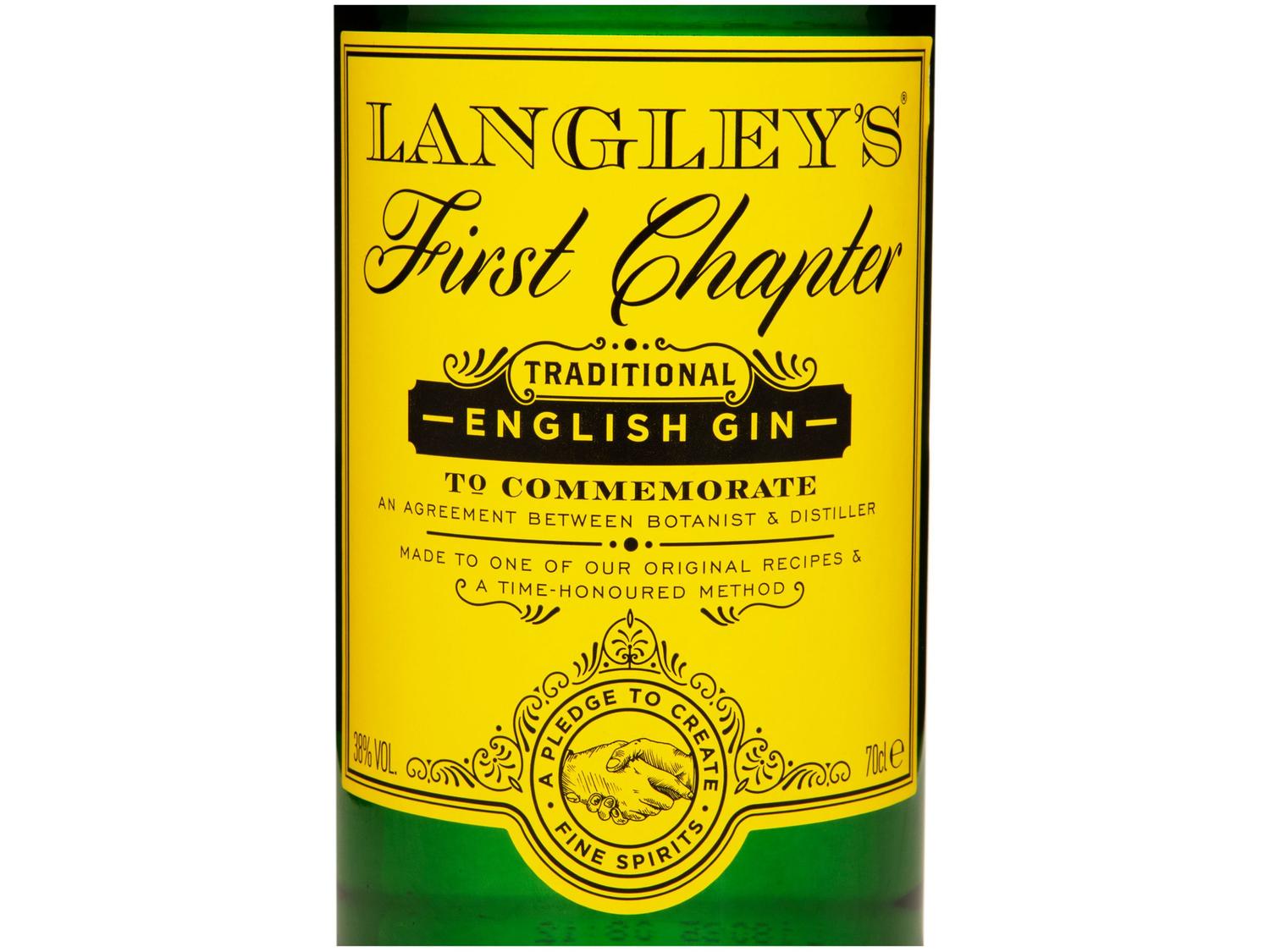 Gin Langleys London Dry Seco First Chapter 700ml
