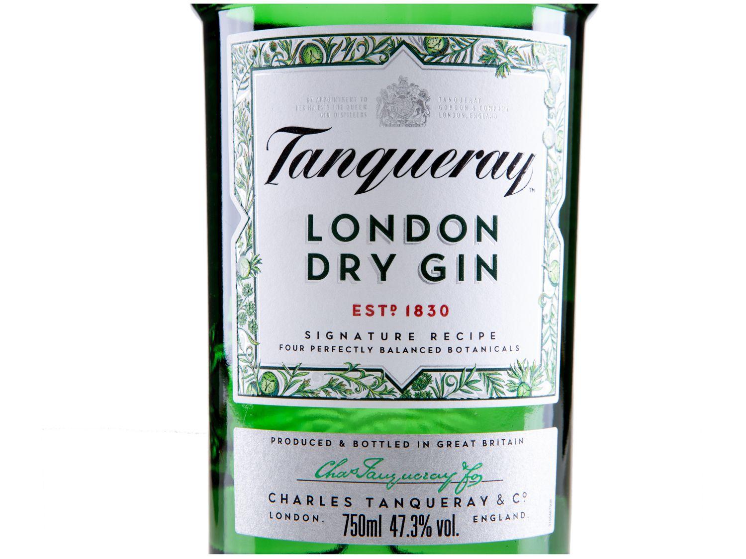 Gin Tanqueray London Dry Clássico e Seco 750ml