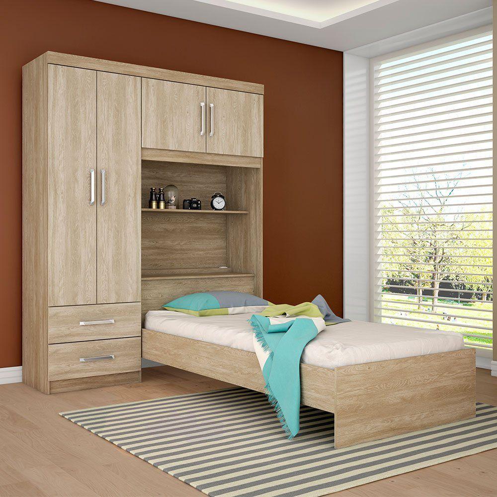 Guarda Roupa Com Cama No Meio - FDPLEARN