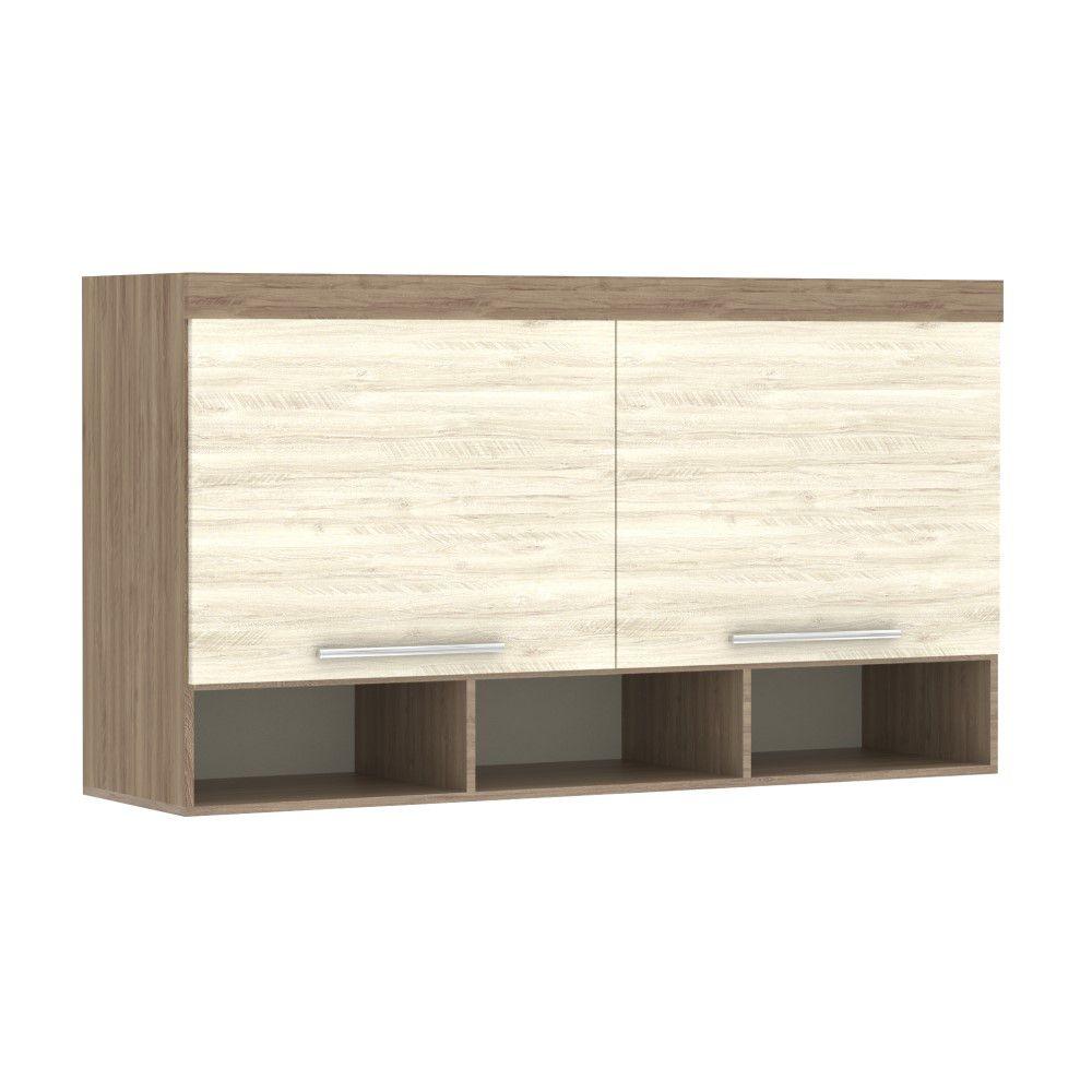 Guarda Roupa Maleiro Aéreo Casal 1,38 m Ponte - Módulo Dormitório ...