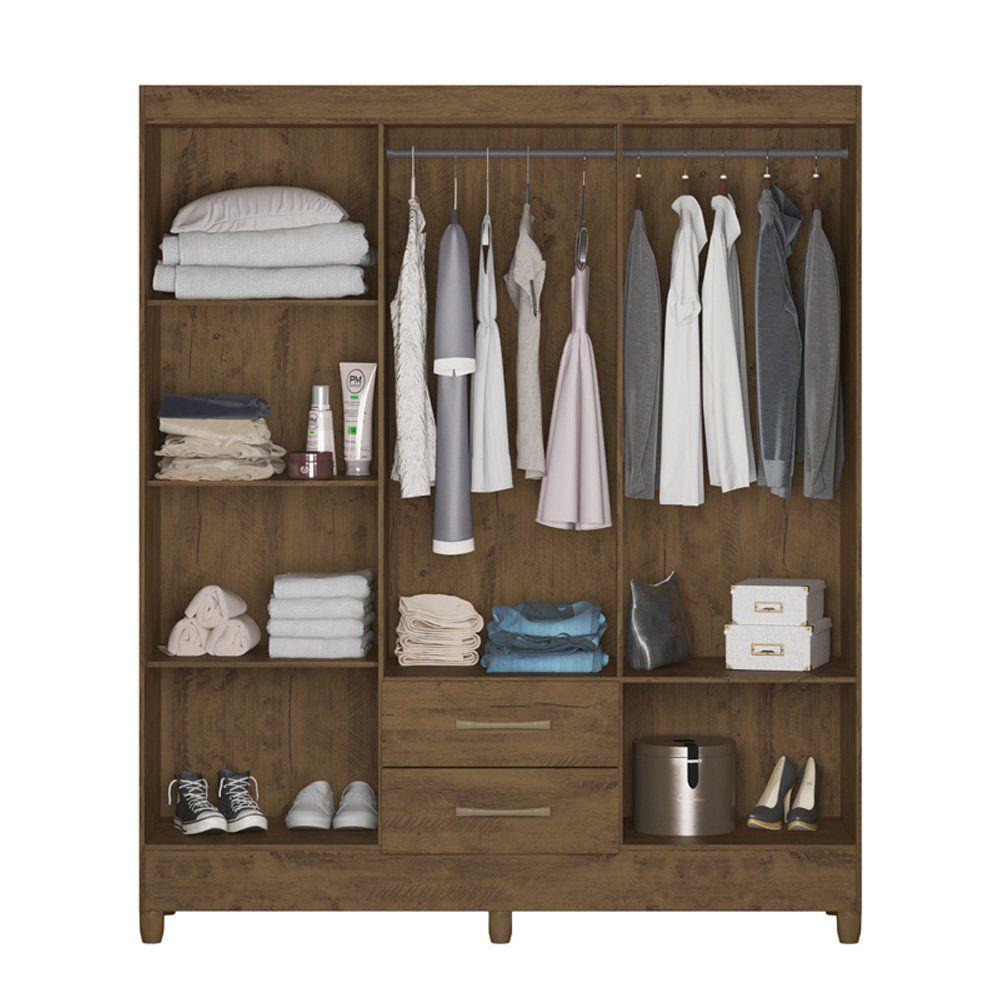 Guarda Roupas Panamá 6 Portas Moval - Guarda-Roupa / Roupeiro ...